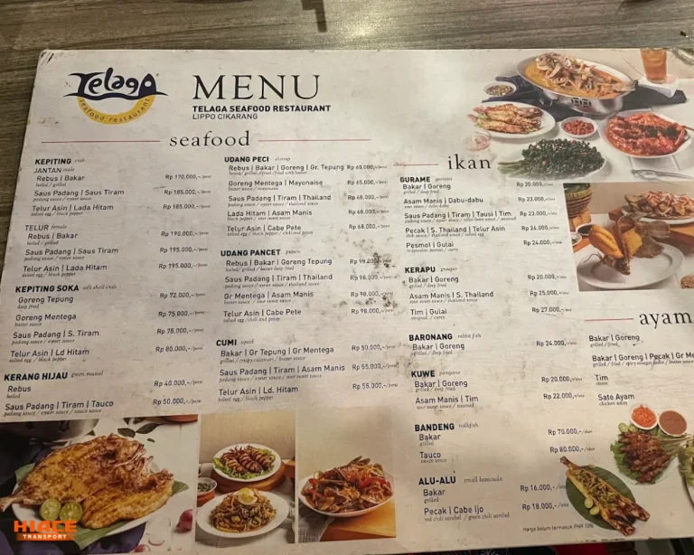 Telaga Seafood Cikarang Seafood Segar & Suasana Asri